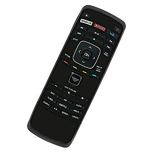 Blu Ray DVD Player Remote Control fits for Vizio VBR121 VBR122 VBR337 VBR338 VBR370 VBR135 XRB100 XRB300 XRD2BR with Vudu Netflix Shortcut Internet APP Keys
