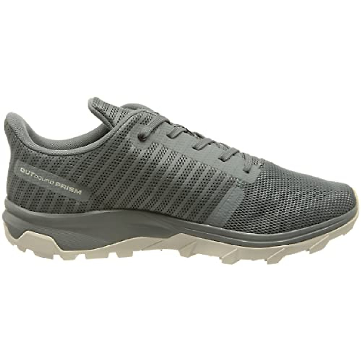Salomon Outbound Prism Hiking Shoes for Women Trail Running, Stormy Weather/Stormy Weather/Lunar Rock, 10.5