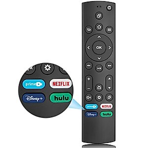 Replacement Remote for All Insignia/Toshiba/Pioneer Smart TVs Compatible with Fire Smart TV