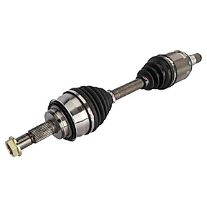 TRQ Front CV Axle Shafts & Wheel Hub Bearing Assemblies 4 Piece Set Compatible with 2003-2016 Toyota 4Runner / 2007-2014 FJ Cruiser / 2005-2015 Tacoma / 2010-2016 Lexus GX460 / 2003-2009 GX470