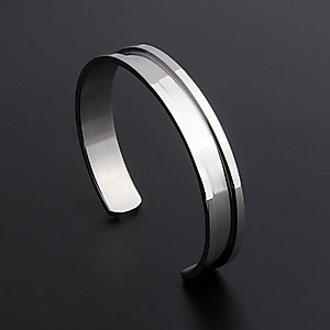 Zuo Bao Hair Tie Bracelet High Poshing Stainless Steel Bangles Bracelet for Women