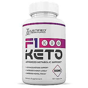 (5 Pack) F1 Keto Now 800MG Includes goBHB Exogenous Ketones Advanced Ketosis Support for Men Women 300 Capsules