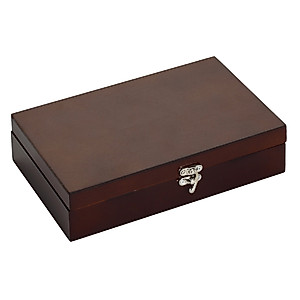 Hathaway Premium Domino Set w/Wooden Carry Case Premium Domino Set w/Wooden Carry Case, Walnut