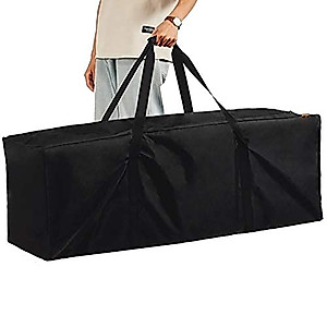 INFANZIA Duffel Travel Sports Equipment Bag, Long Luggage Bag with Upgrade Zipper Water Resistant, Extra Large Foldable Storage Bag for Camping, Tent, Tripod, Fishing(47x15x17 inch,1PCS)