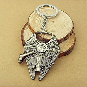Bottle Opener Millennium Falcon Metal Bottle Opener Keychain Star Wars - Beer Bottle Opener Millennium Kitchen Tools for Souvenirs Kitchen Tools for Souvenirs & Gift