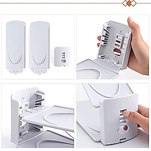 ZANBANG Shoe Slots Organizer,20Pcs Detachable and Combinable Simple Shoe Stacker Storage Holder ZML-280 (Grey)