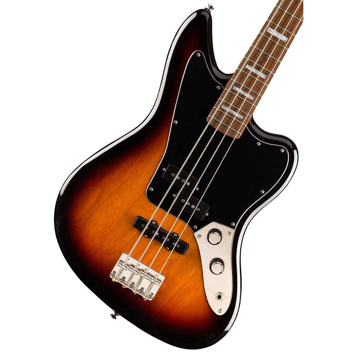 Squier Classic Vibe Jaguar Bass, 3-Color Sunburst, Laurel Fingerboard
