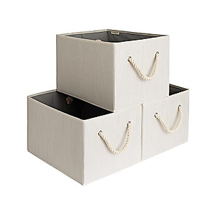 StorageWorks 32L Storage Baskets for Organizing and Narrow Storage Bins, Small baskets for Organizing