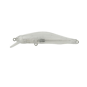 10pcs Unpainted Crank Bait Fishing Body Minnow Bait top Water 92mm 6.8g Blank Lures Clear Hard 8187 Free 5mm Eye