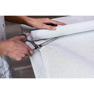 Duck EasyLiner Brand Select Grip Shelf Liner, Dark Gray, 12 in. x 10 ft, 6 Rolls, 10'