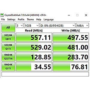 Timetec 1TB SSD 3D NAND SATA III 6Gb/s 2.5 Inch 7mm (0.28") Read Speed Up to 550 MB/s SLC Cache Performance Boost Internal Solid State Drive for PC Computer Desktop and Laptop (1TB)