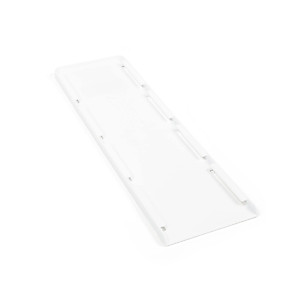 Yogurt Fridge Organizer - Holds up to 4 Wide-Mouth Vegan and Greek Yogurt Cups Each - Peel and Stick Slider Shelf for Small Refrigerator Spaces