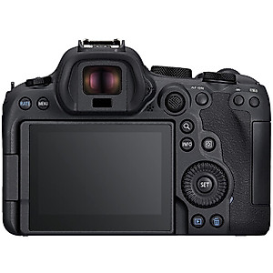 Canon EOS R6 Mark II Mirrorless Camera with Canon RF 24-105mm f/4 L is USM Lens + 2pc 64GB Memory Cards + LED Video Light + Spare Battery + Case & More (Renewed)