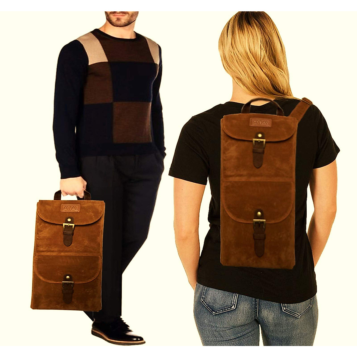 MiM Houston Chef's Knife Roll Chef Knife Bag Knife Bag Backpack (Cross Body) Knife Bag for Chefs Unique Gift For Him Limited Edition