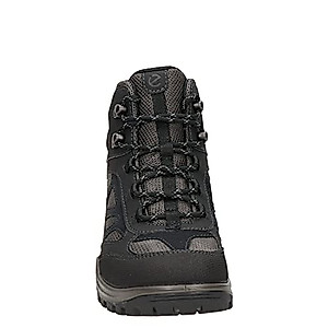 ECCO Women's High Rise Hiking Shoes, Black Black Black Mole 51526, 8.5 us