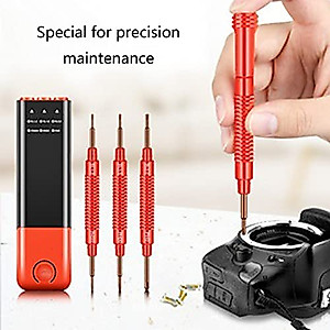 For Creative Design Screwdriver Set Magnetic Mini Screwdrivers DIY Repair Tool Suitable For Camera Cell Phones Magnetic Screwdriver Set With Case DIY Repair Tools Kit For Laptop Glasses