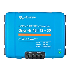 Victron Energy Orion-Tr IP43 48/12-Volt 30 amp 360-Watt Isolated DC-DC Converter