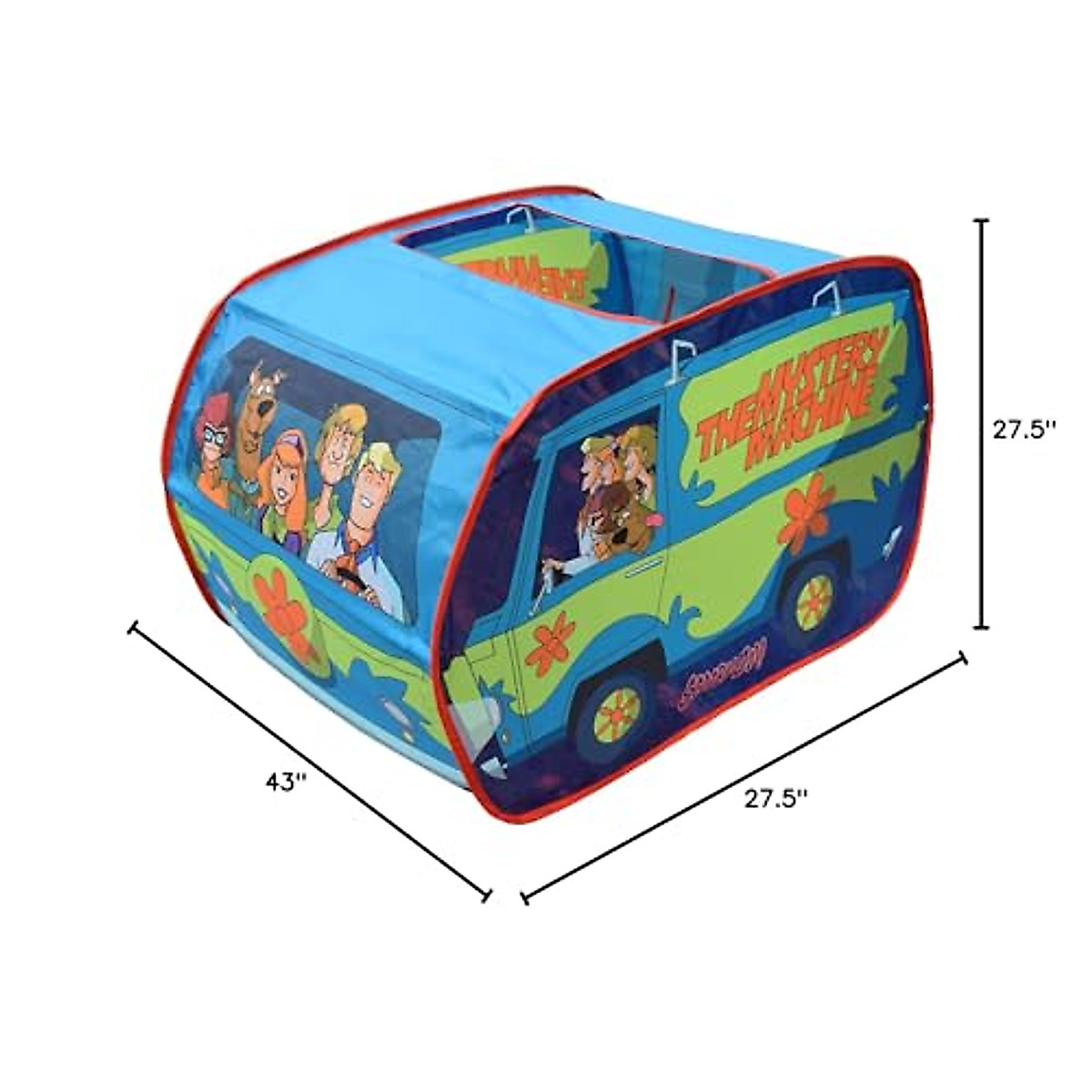 Scooby Doo Mystery Machine Tent – Kids Pop Up Play Tent | Scooby Doo Toy