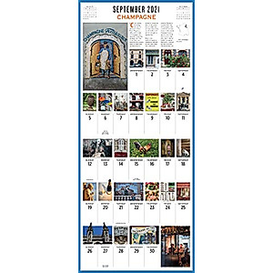 365 Days in France Picture-A-Day Wall Calendar 2021