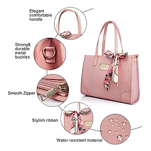 Kamlui Laptop Tote Bag for Women 15.6 inch 16 Waterproof Shoulder Messenger Tote Business Office Briefcase Large Capacity Sleeve Computer Case