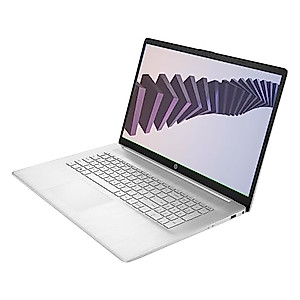 HP 2023 Newest 17 Laptop, 17.3" HD+ Touchscreen Display, AMD Ryzen 5 7530U Processor (Beats i7-1165G7), 16GB RAM, 512GB SSD, Wi-Fi 6, Backlit KB, Webcam, HDMI, Windows 11 Home, Silver, KKE Accessories