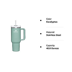STANLEY Quencher H2.0 FlowState Tumbler 40oz (Eucalyptus)