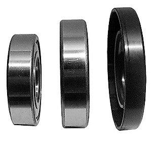 Front Load Bearings Washer Tub Bearing and Seal Kit with Nachi bearings, Fits GE Tub WH45X10092 (Includes a 5 year replacement warranty and link to our"How To" videos)