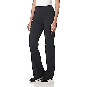 Skechers Women's Go Walk High Waisted Flare Pant, Black, X-Large