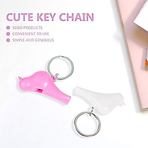 BESPORTBLE 1 Set Wall Bird House Keychain Holder Lover Sparrow House Key Ring Holder Birdhouse Nest Whistle Key Holder Hook Keychain for Home Living Room Decorations