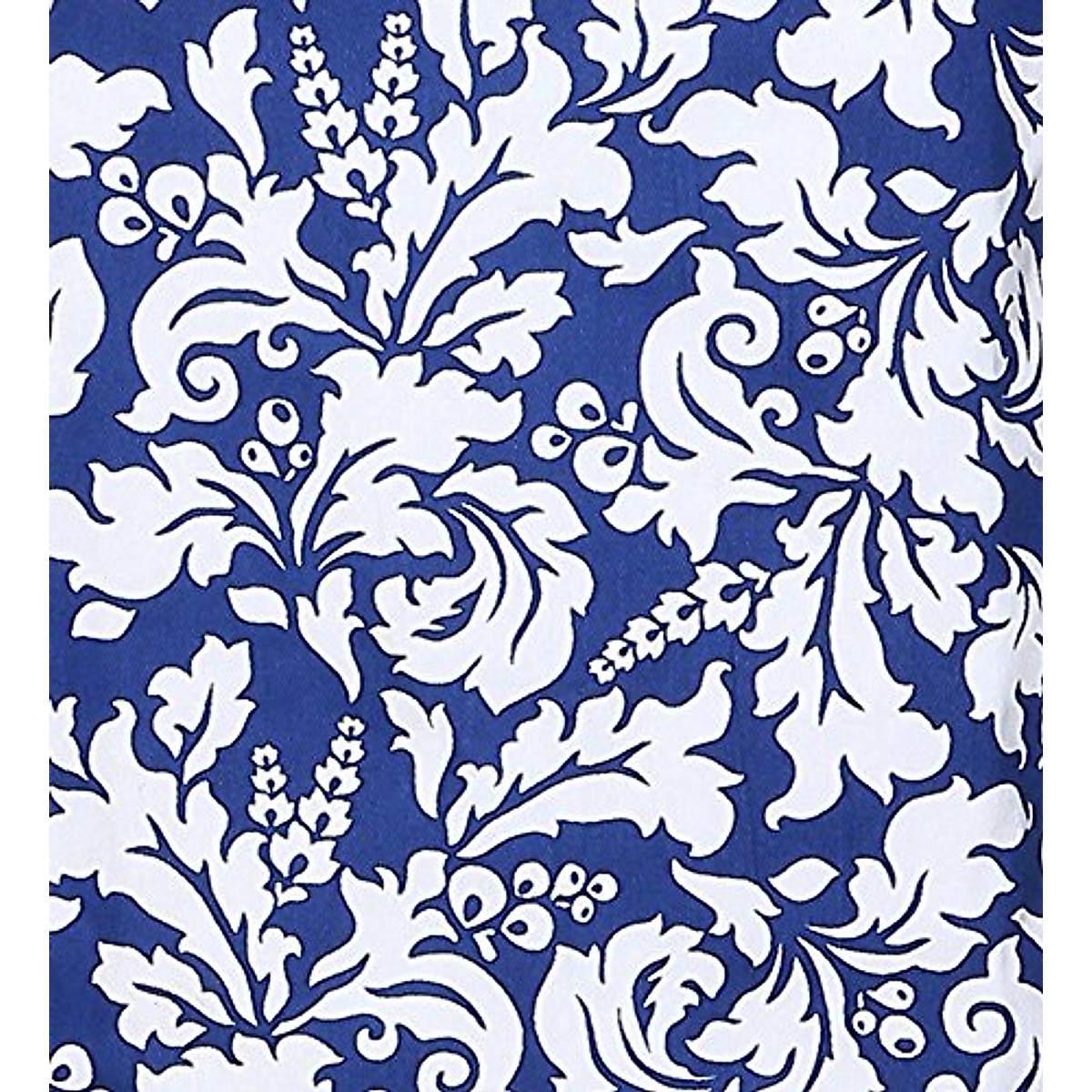 Yourtablecloth Set of Oven Mitt and Pot Holder or Oven Gloves-100% Cotton, High Heat Resistance, Superior Protection & Comfort–Elegant Design-Machine Washable-Nautical Blue