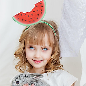 Watermelon Headband for Party Favors, Fruit Headband Fashion Headpiece Watermelon Costume for Women Girls