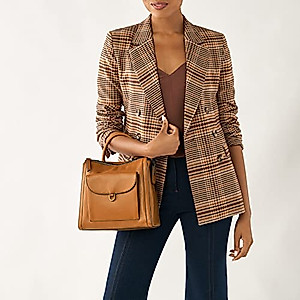 Fossil Women's Parker Leather Mini Backpack Purse Handbag