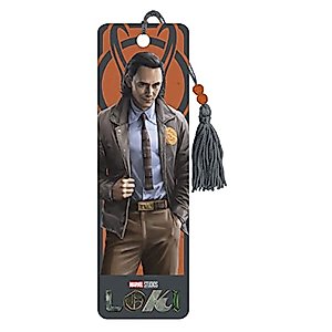 Antioch Marvel Loki Premier Bookmark, Multicolor, 2.25 x .022 x 7.25