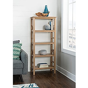 Linon Titian Driftwood Bookcase