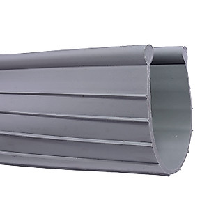 Garage Door Weather Stripping – Round Bead - Gray (18')
