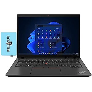 Lenovo ThinkPad T14 14.0" WUXGA IPS Laptop (Intel i7-1260P 12-Core, 24GB RAM, 512GB PCIe SSD, Intel Iris Xe, Backlit KYB, Fingerprint, 2 Thunderbolt 4, Killer WiFi 6E, BT 5.3, Win 11 Pro) w/Hub