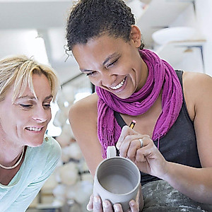 Dyvicl Metallic Marker Pens - Set of 9 Medium Point Metallic Markers for Rock Painting, Black Paper, Card Making, Scrapbooking Crafts, DIY Photo Album