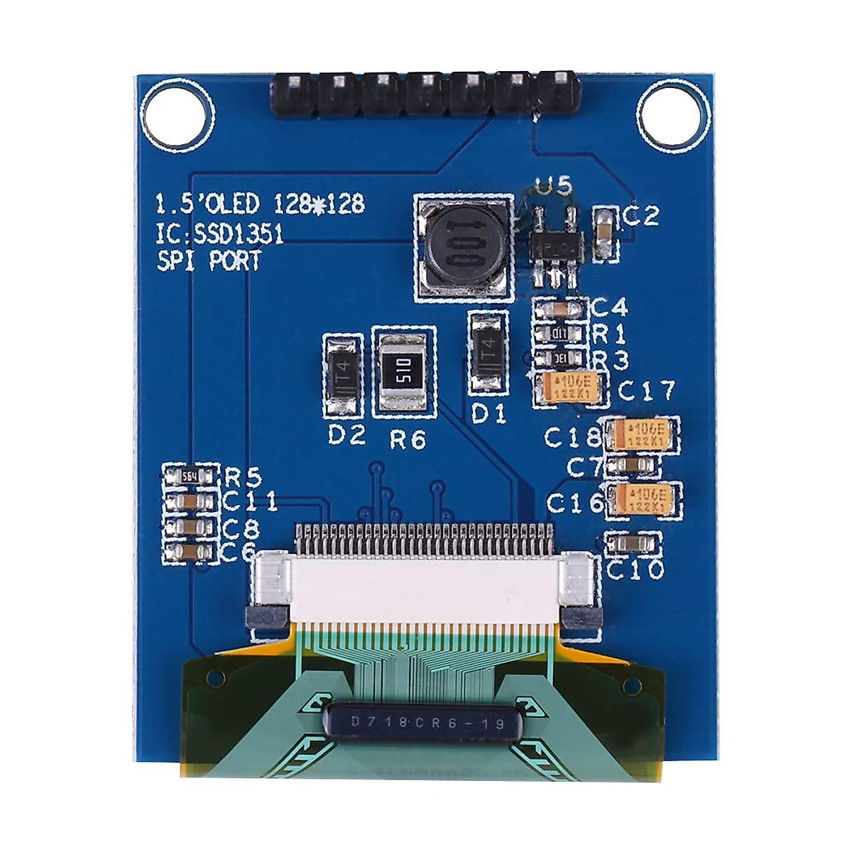 1.5 Inch OLED Display Module, Colour OLED Display, OLED Color Display Module 128 * 128 SSD135 Serial Peripheral Interface