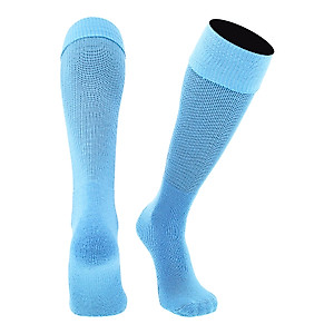 TCK Soccer Socks Multisport Tube MS (Columbia Blue, Medium)