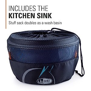 GSI Outdoors, Bugaboo Base Camper, Nesting Cook Set, Large