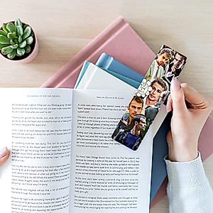 Bookmarks Ruler Metal Theo Bookography James Measure Collage Tassels Bookworm for Book Gift Markers Bibliophile Bookmark Reading Christmas Ornament