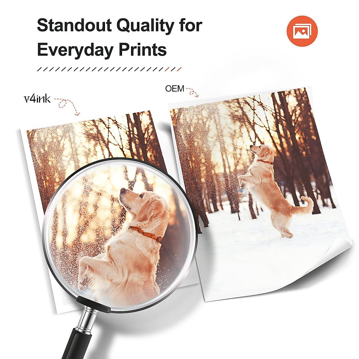 v4ink 055 Toner Cartridge (with Chip) Compatible Replacement for Canon 055 CRG-055 Work with Canon imageCLASS MF743Cdw MF741Cdw MF745Cdw MF746Cdw MF740C LBP664Cdw LBP660C Toner Cartridge Set, 4-Pack