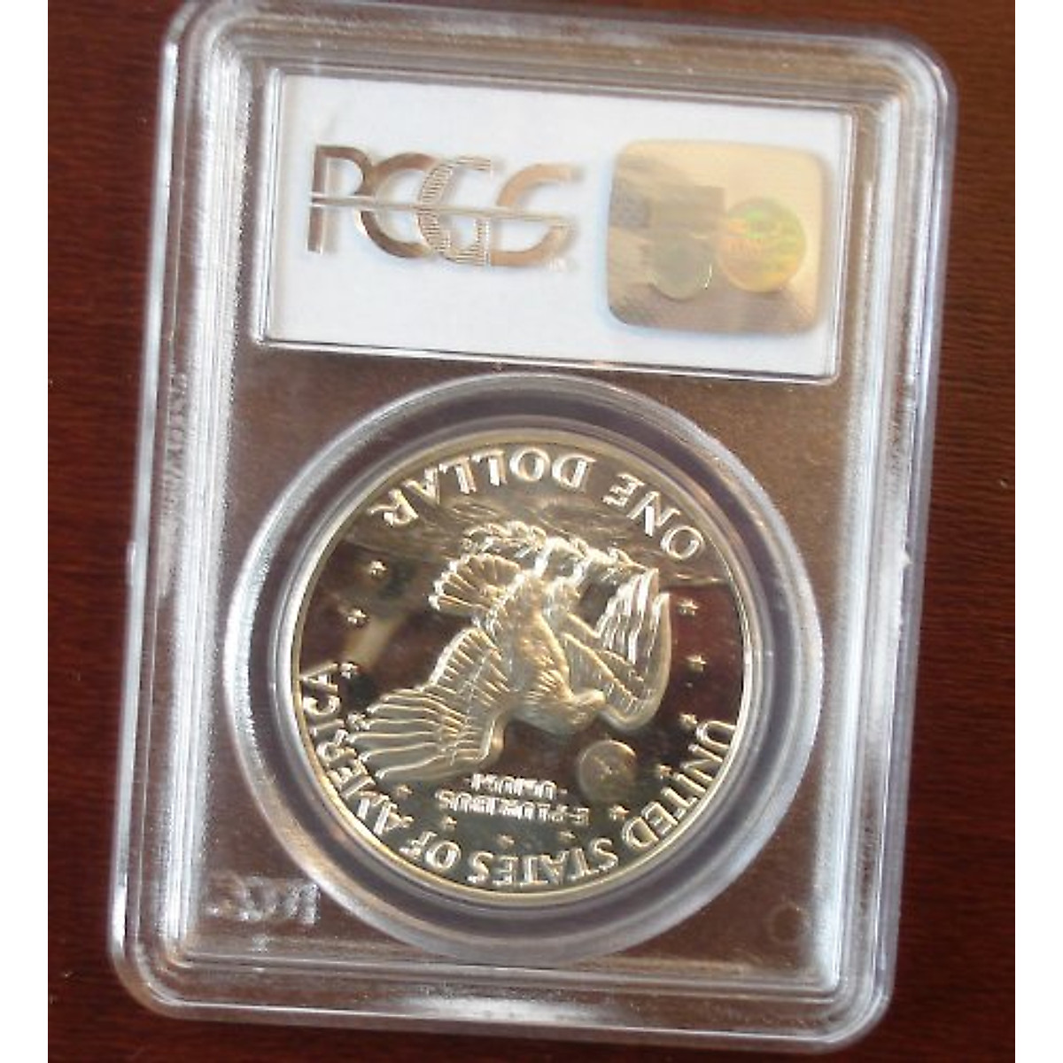 1971S SILVER "IKE" DOLLAR GRADED PR68 DCAM BY PCGS