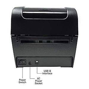 TSC - B07CKVB3C7 DA210 Desktop Direct Thermal Label Printer - 4.25", 203 dpi - USB 2.0, Black, 11 x 7.6 x 7.2 inches