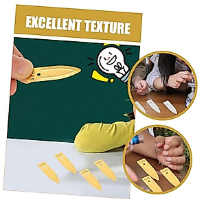 HEMOTON 40pcs Sheet Battery Experiment Materials Copper Strip Electrode Strip for Electroplating Copper Plate Electrode Strips Electrode Materials Fruit Battery Experiment Supplies Zinc