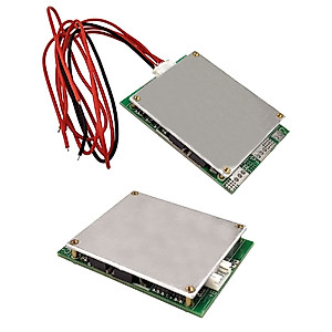 Flylin 1Pcs Battery Protection Board, 4S 100A 12V BMS Battery Protection Board with Balance LiFePO4 Lithium Iron Phosphate Charging Controller LFP (4S 100A 12V)