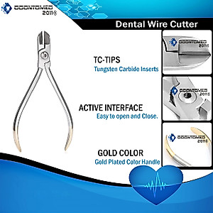 OdontoMed2011 TC Hard Wire Cutter Orthodontic Tungsten Carbide Stainless Steel Dental Instruments T/C Tungsten Carbide Inserts
