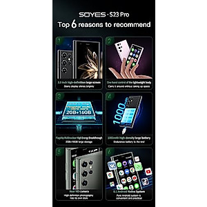 Small Size Cellphone SOYES S23 Pro 3G Mini Smartphone 2GB RAM 16GB ROM Android 8.1 Touch Screen Creative Gift for Kid 3.0Inch Small Mobile Phone (Green)