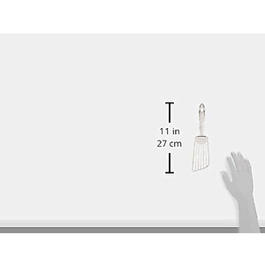 All-Clad T198 Stainless Steel Flexible Slotted Turner, Silver -