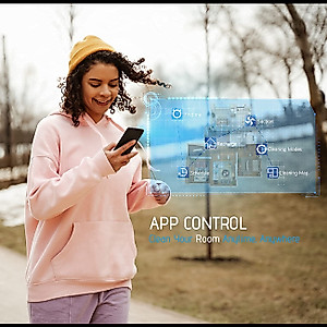 coowa Robot Vacuum RoboV101, Alexa Connected Robot Vacuum Cleaner with Visual Navigation&Smart Mapping, Self-Charging Robotic Vacuums 2000Pa Suction, Boost Intellect Perfect for Carpet, Pet Hair.